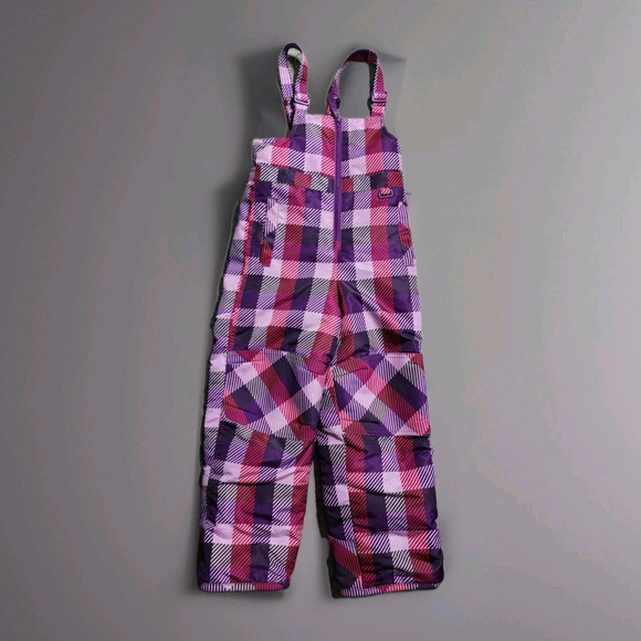 Snow | Bottoms | Little Girls Pink N Puple Snow Pants Bib Size 5t ...